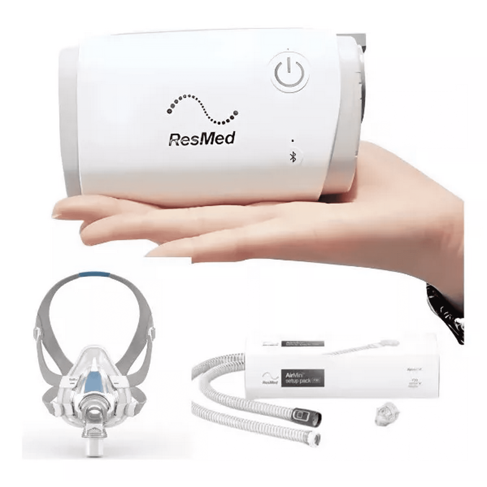 Auto CPAP Air Mini Resmed (Paquete Completo) con Mascarilla | Bodega ...