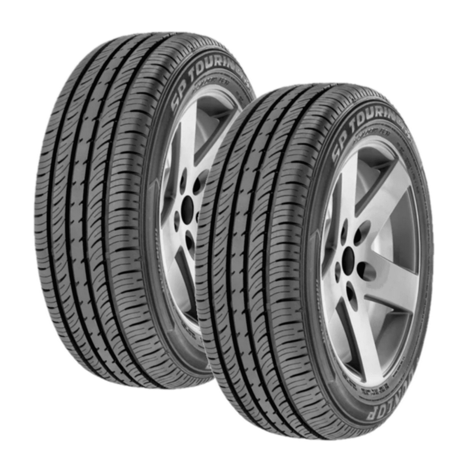 Paquete de 2 llantas 155/70R13 75T Dunlop SP Touring T1 HT | Bodega ...
