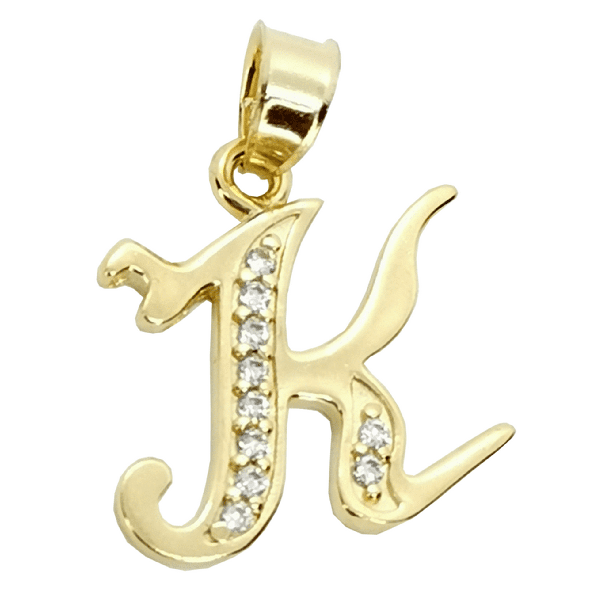 Dije Letra K Oro Laminado Ralch Wysom INICIALES | Bodega Aurrera en línea