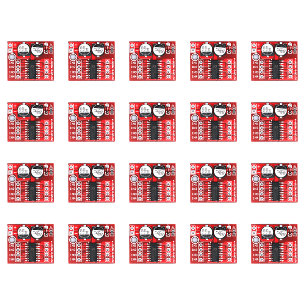 Módulo Controlador 2 Vías L298N Controlador Paso A Paso Doble en H ...