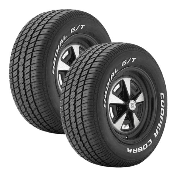 Paquete de 2 Llantas 295/50 R15 105S Cooper Cobra Radial G/T | Walmart ...