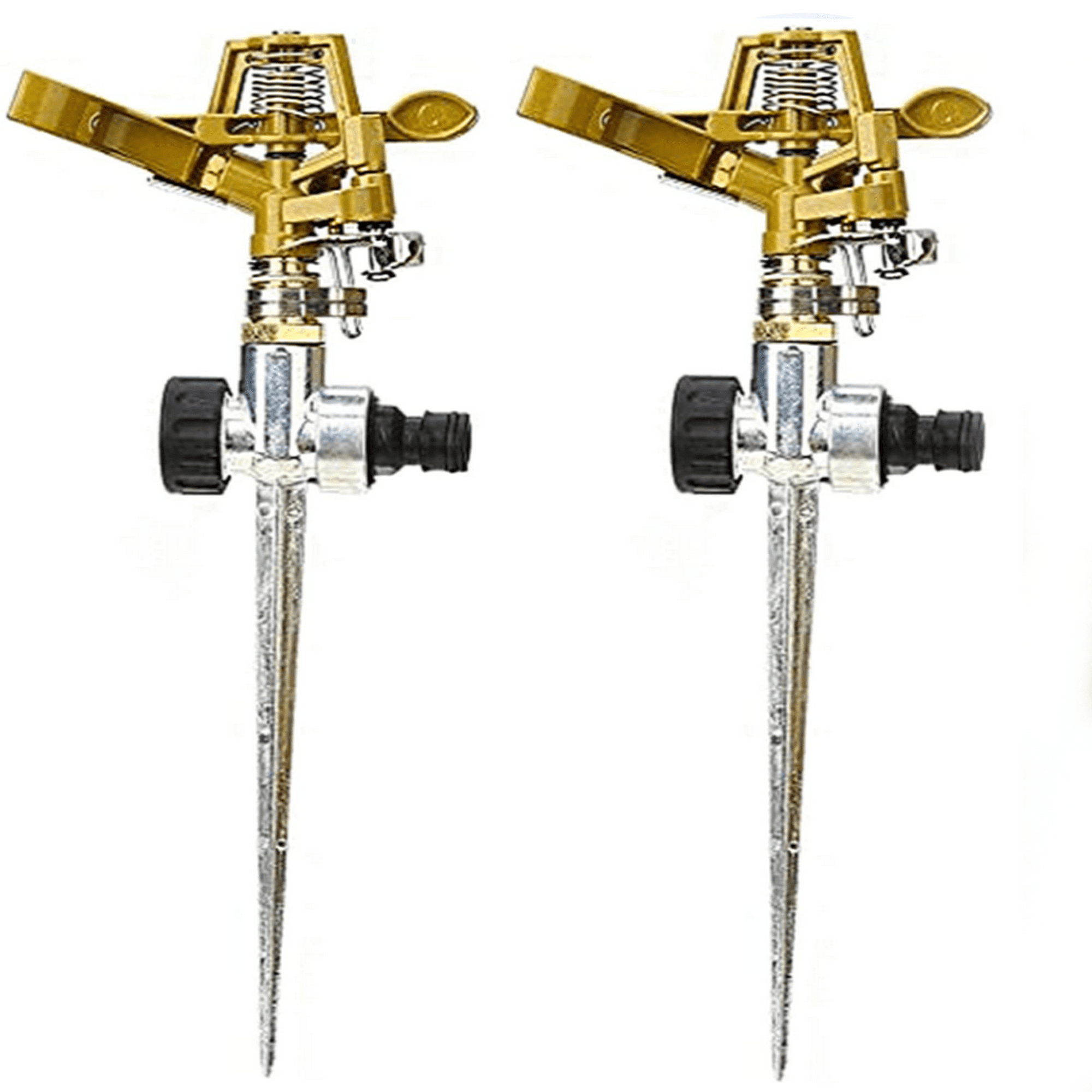 Aspersores de jardín, aspersores giratorios de 360°, aspersores de alta ...