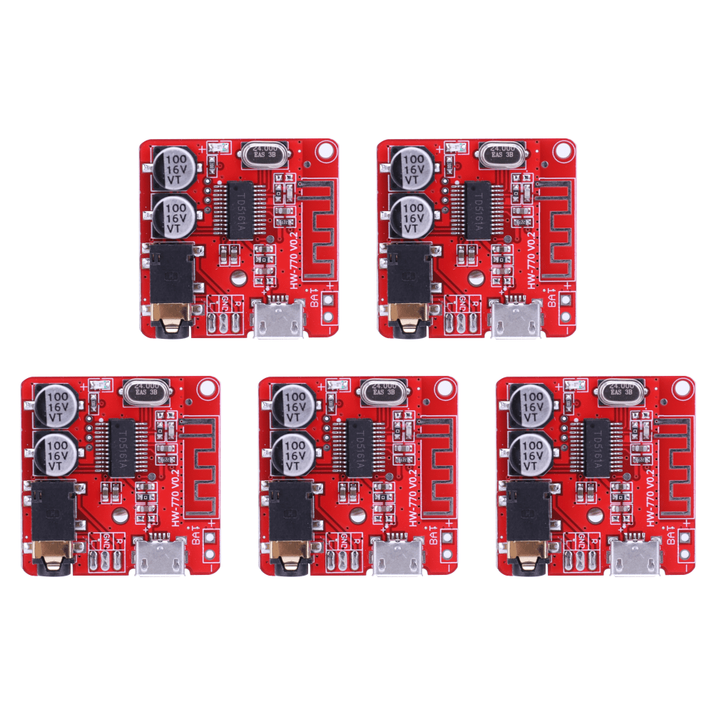 DQrwqpou Placa decodificadora audio 5.0 compatible con WAV+APE+FLAC+MP3 3.7-5V Circuito DIY ...