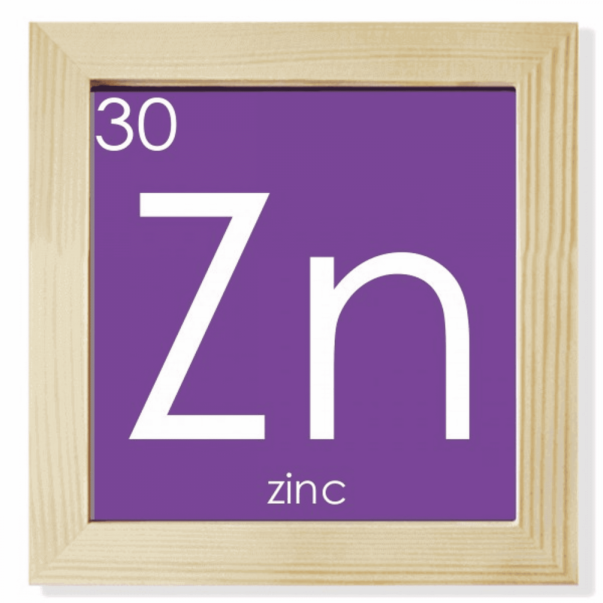 Química de metales de transición elementos periodo mesa Zinc Zn ...