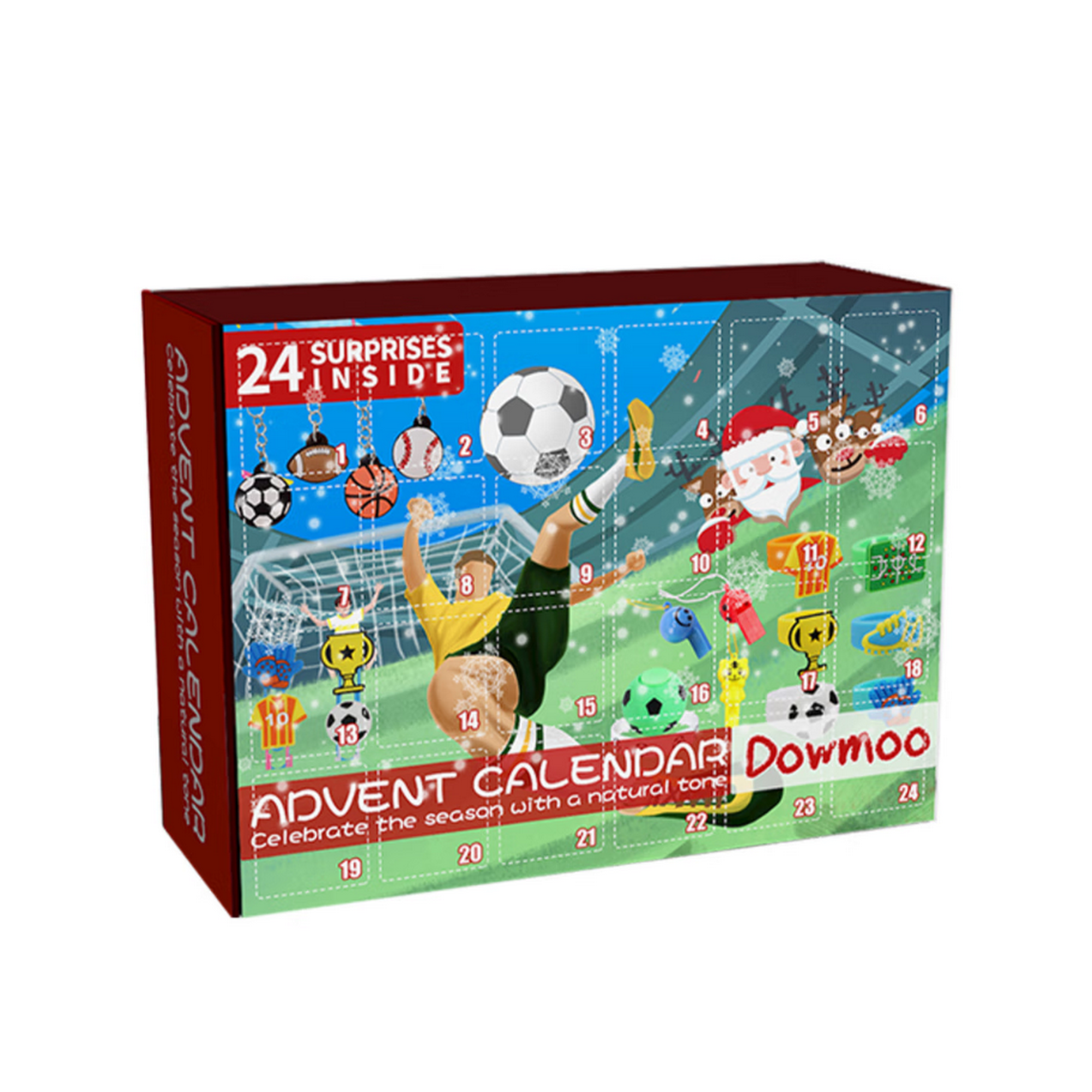 Calendario de Adviento 2022 para niños, Navidad, 24 días, calendario de ...