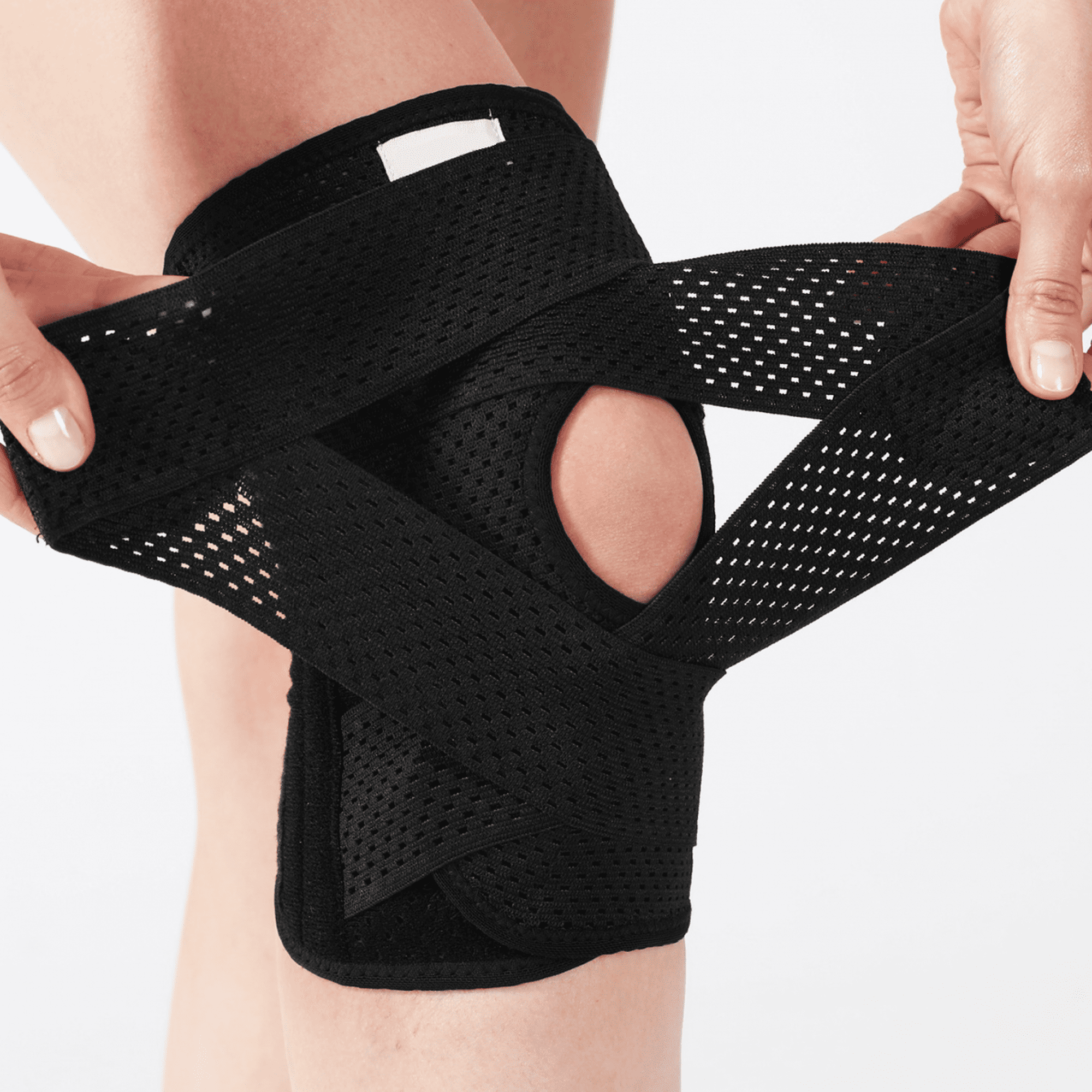 Rodillera con estabilizadores laterales para lesiones de artritis ...