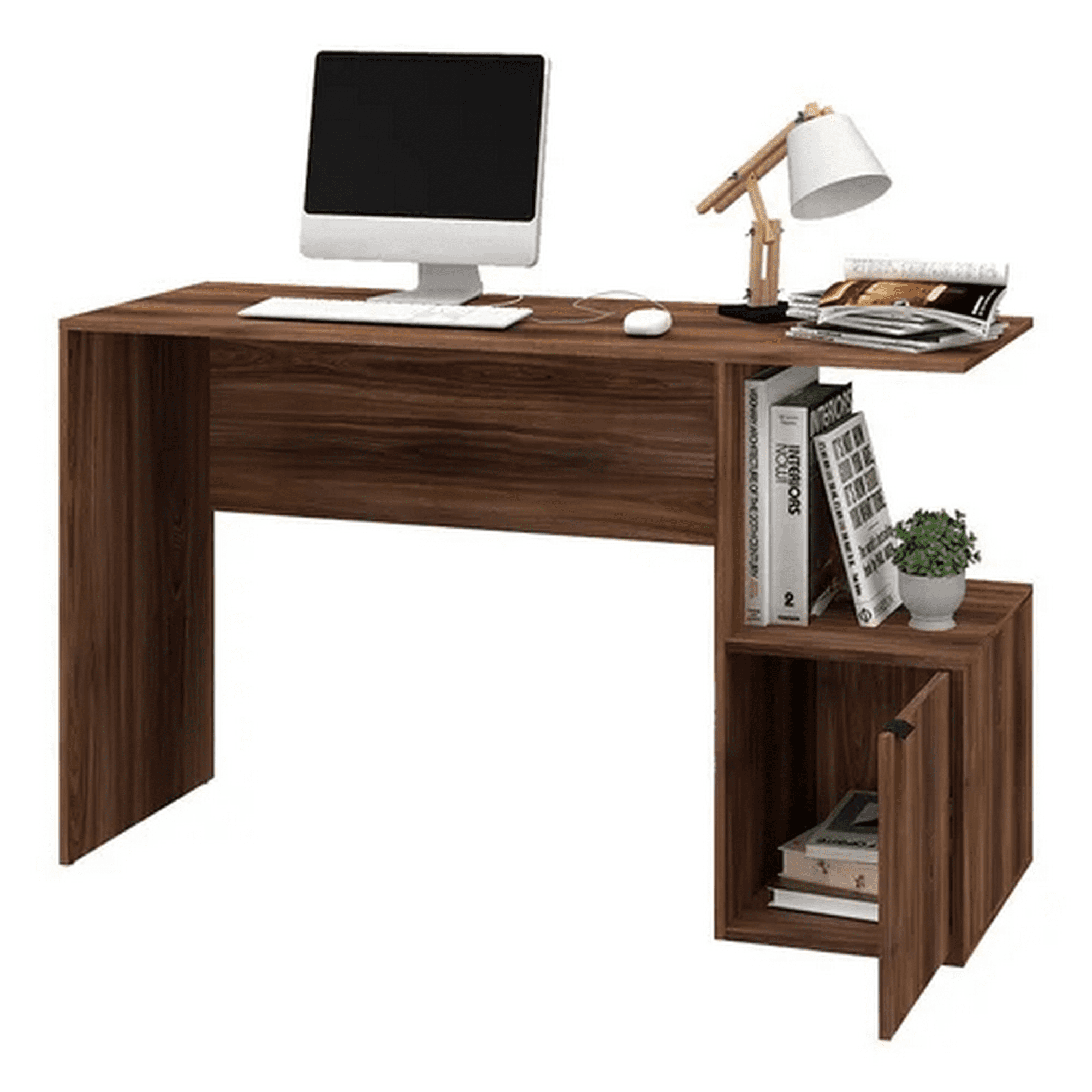 Escritorio De Madera Para Computadora Mueble Home Office Alameda ...