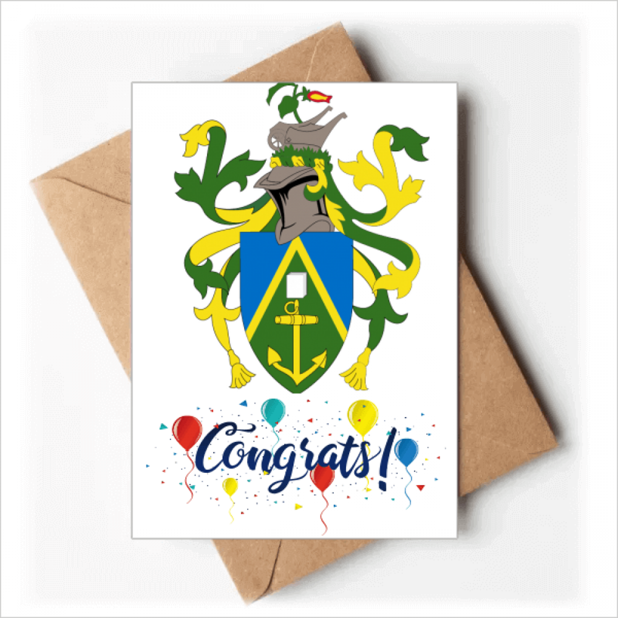 Islas Pitcairn Oceania National Emblem Sobre de la Carta de ...