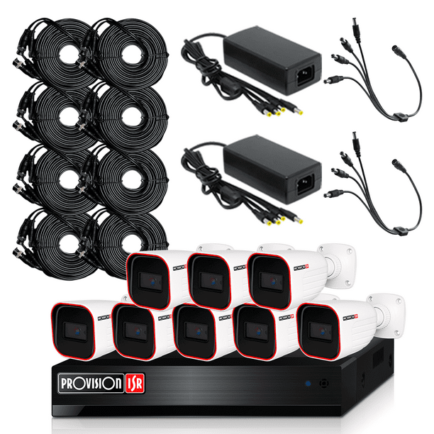 Kit CCTV PRO88AHDKIT de 2MP 1 DVR + 8 Camaras + Cable 20mts Provision ...