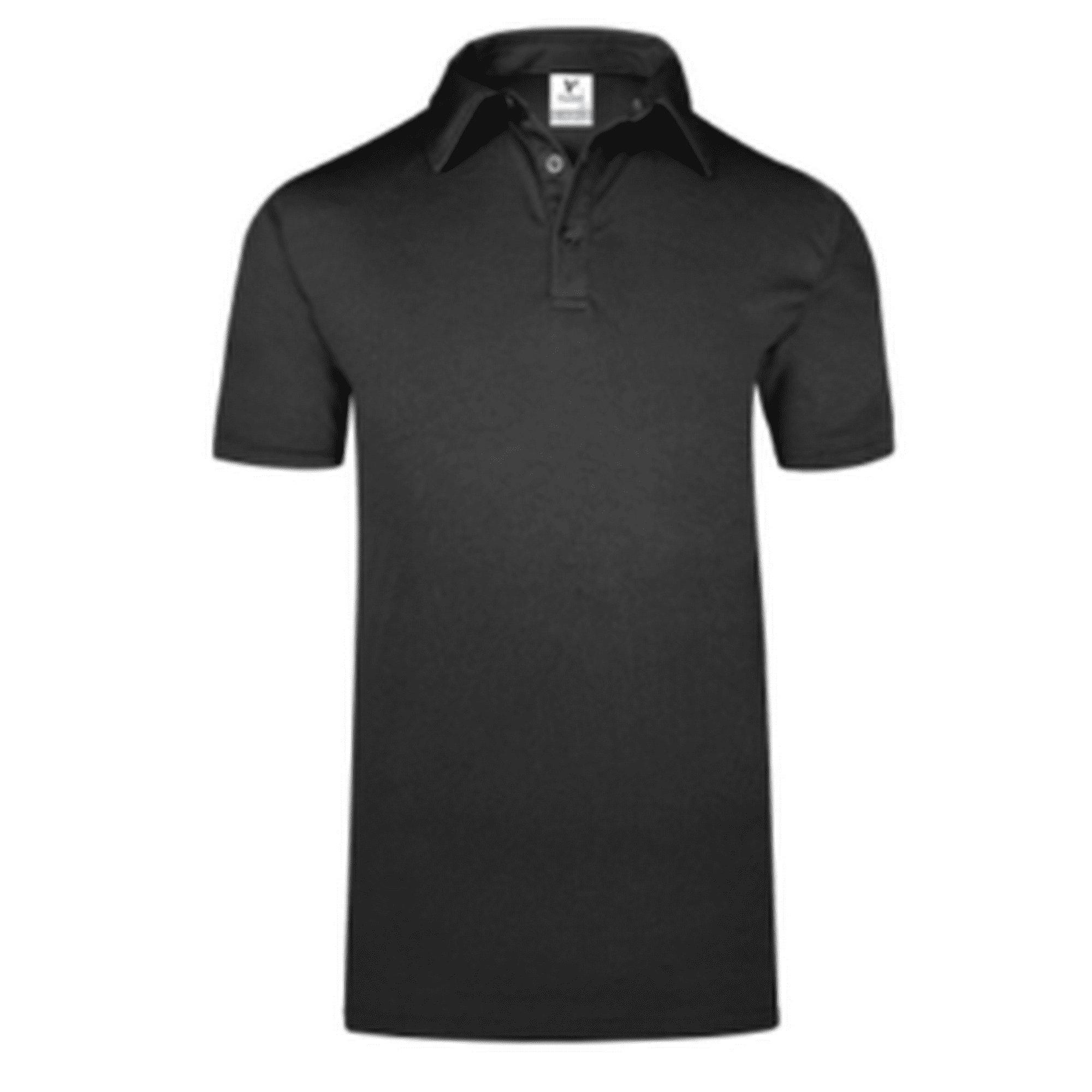 Playera Tipo Polo para Caballero, Color Negro, Talla Mediana, 100% ...