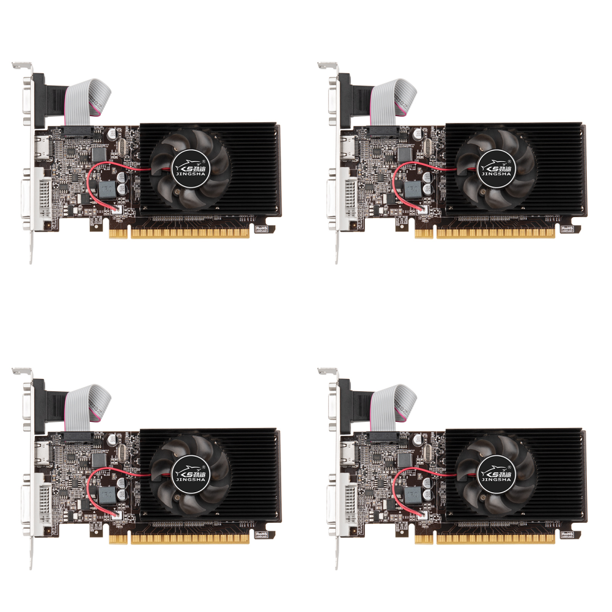 Tarjeta gráfica GT610 810MHZ DDR3 1GB Gaming Video para computadora ...