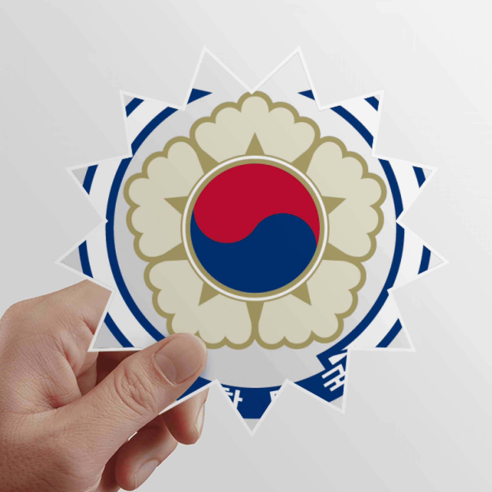 Emblema nacional de Corea el país Calcomanías solares de vinilo ...