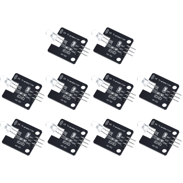 10uds. Módulo transmisor infrarrojo Digital de 38khz, módulo de Sensor ...