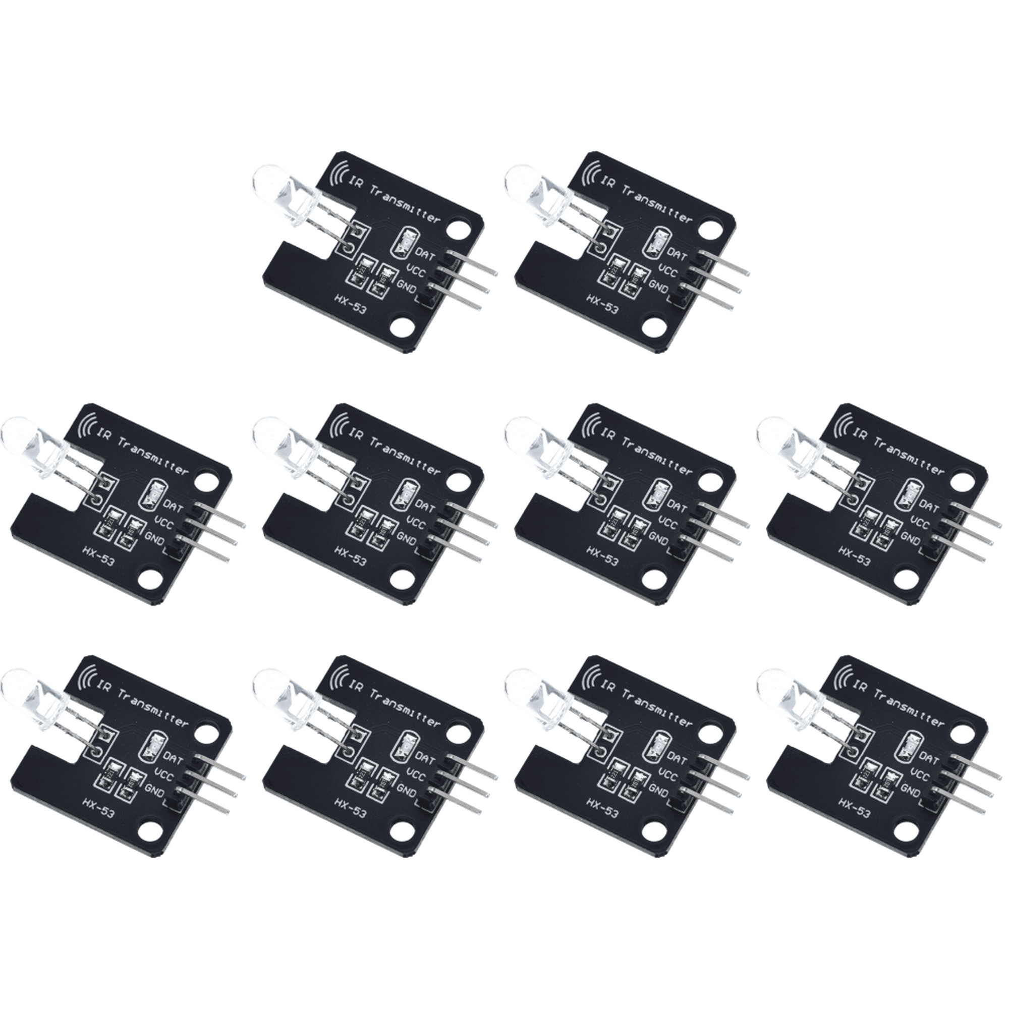 10uds. Módulo transmisor infrarrojo Digital de 38khz, módulo de Sensor ...