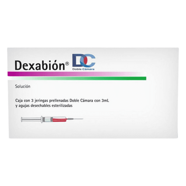 Dexabión DC solución 3 jeringas prellenadas con 3 ml || Bodega Aurrera ...