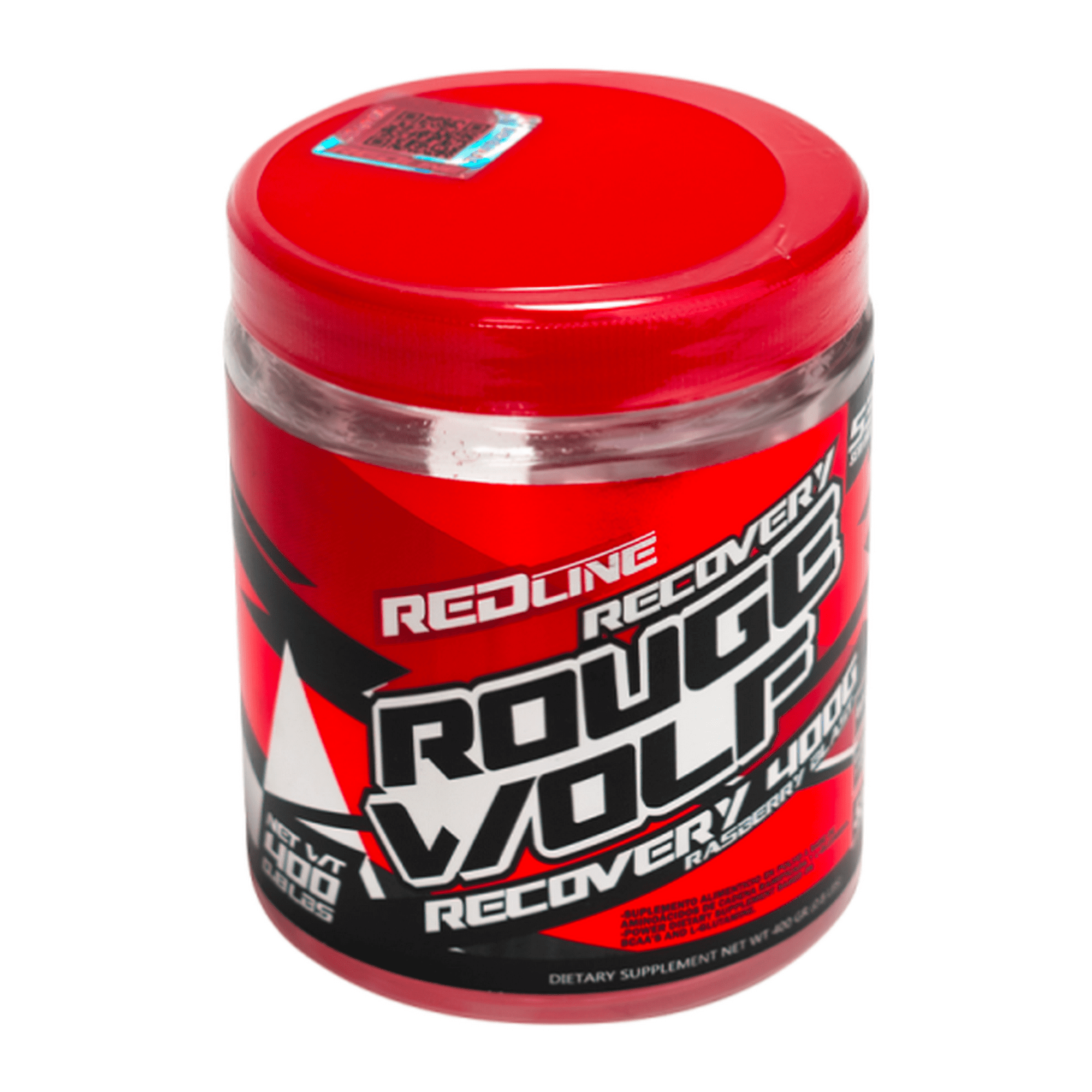 Redline Recovery BCAA Rouge Wolf Frambuesa 400gr | Walmart en línea
