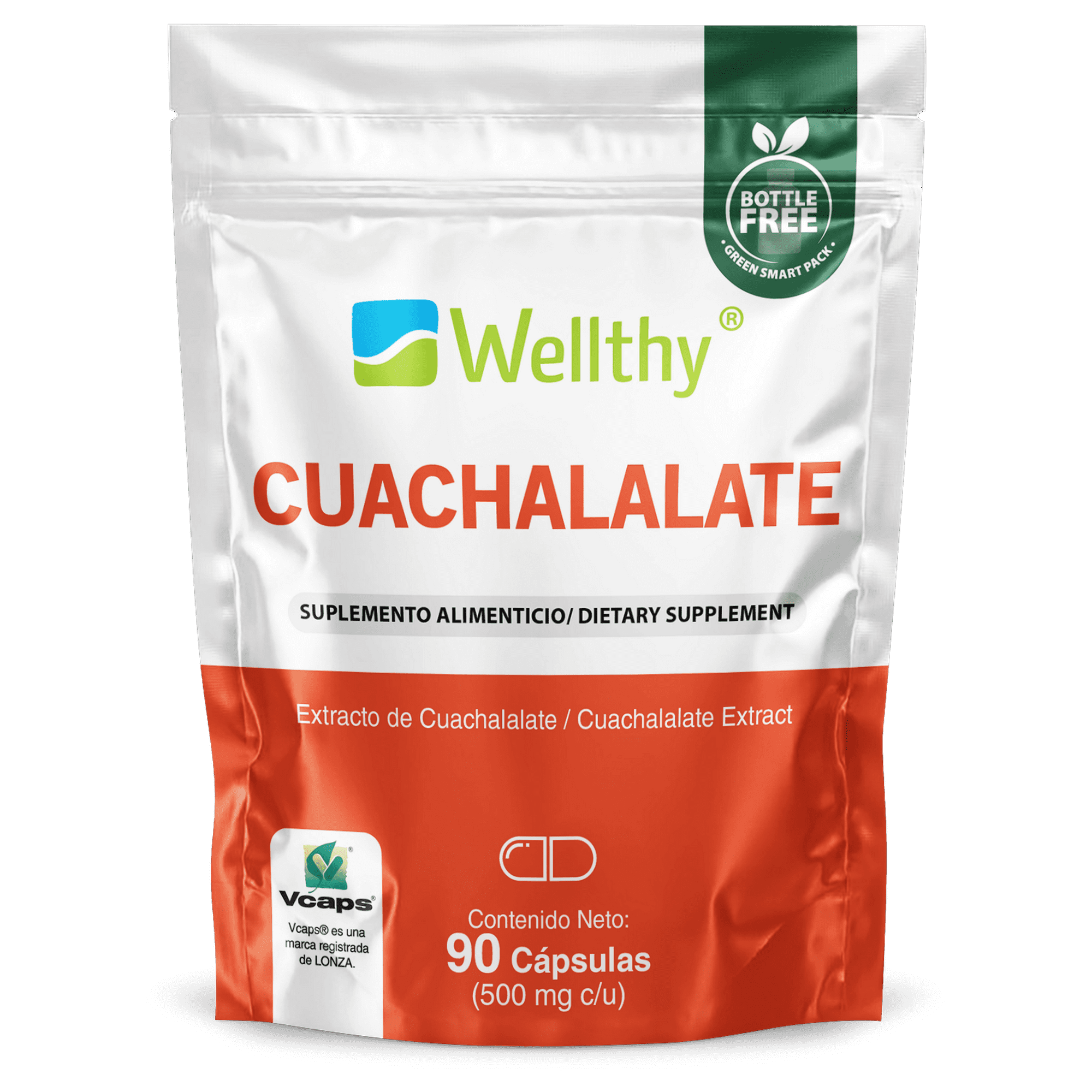 CUACHALALATE 90 CAPS WELLTHY Bottle free | Bodega Aurrera en línea