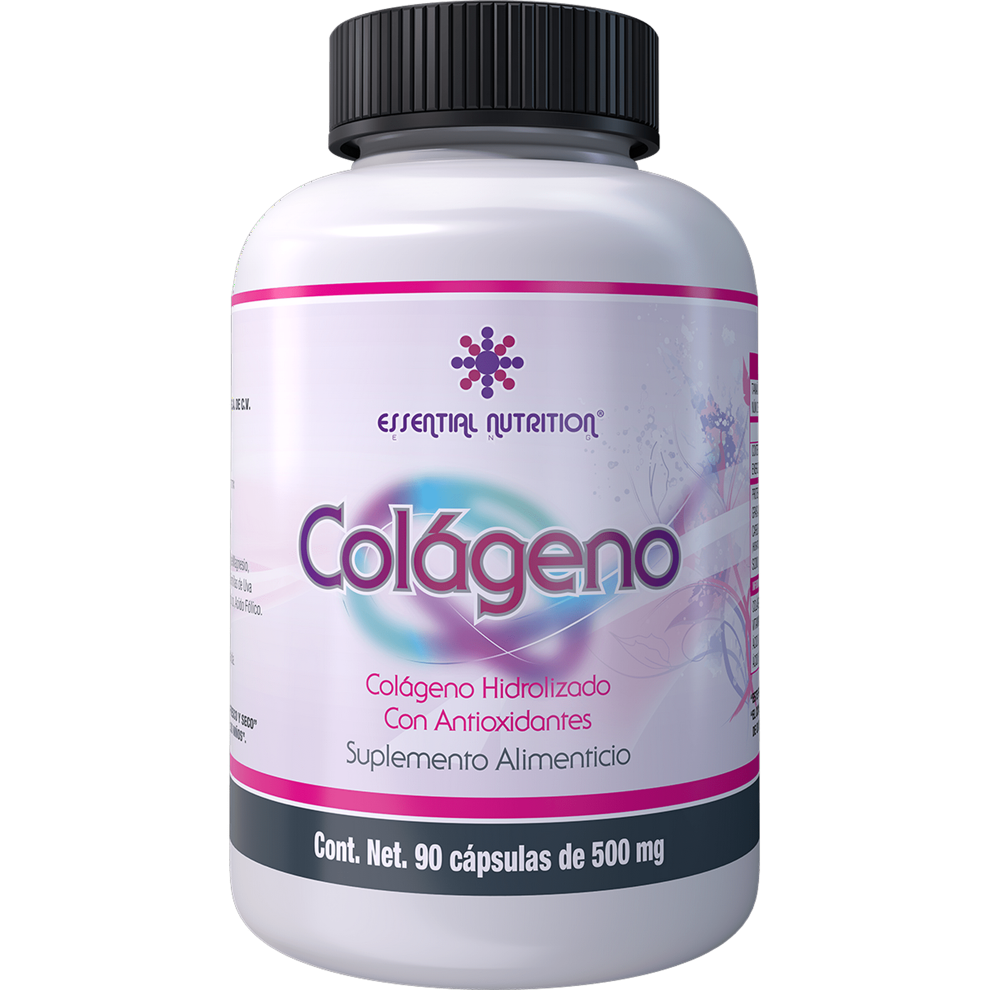 Colágeno Plus 90 Caps. 500 mg. Essential Nutrition ENG Colágeno ...