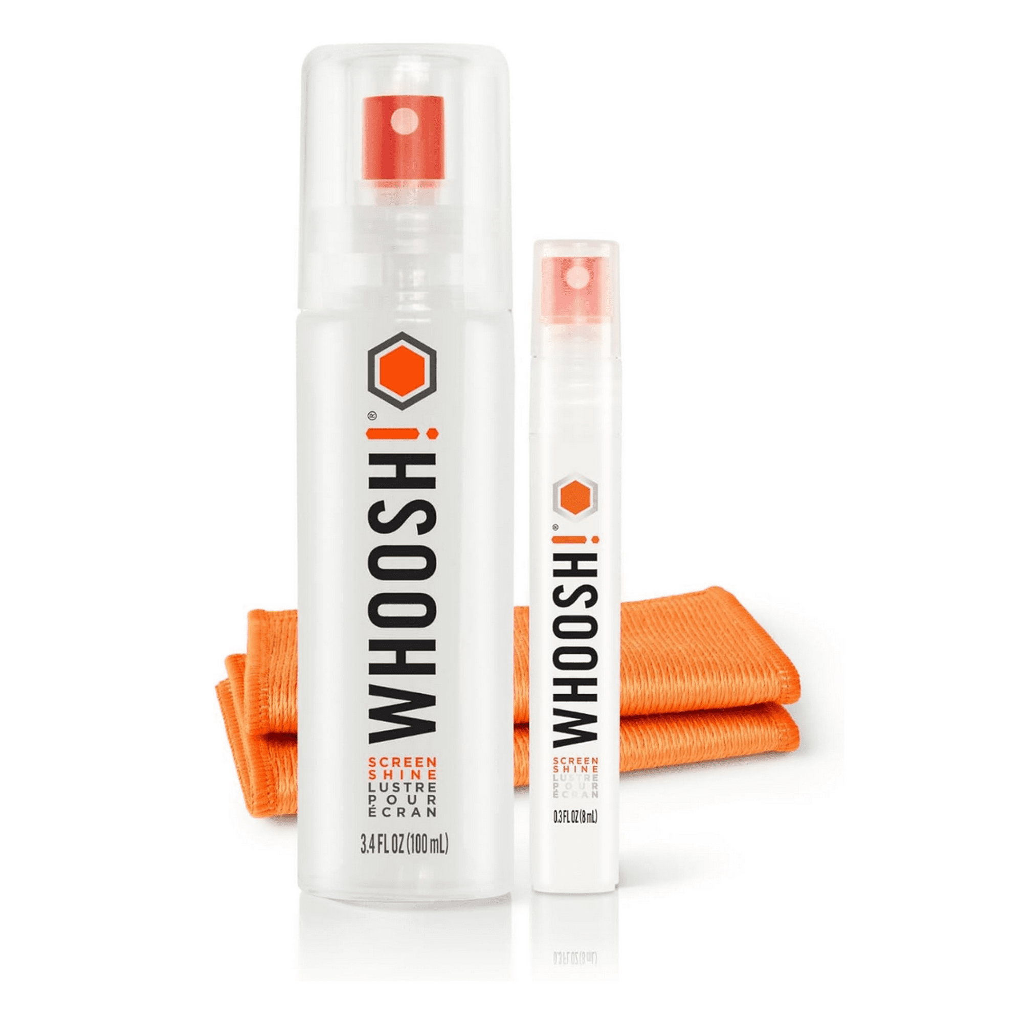 KIT de Limpieza para Pantallas Woosh! Limpiador 100 ml más Limpiador 8 ...