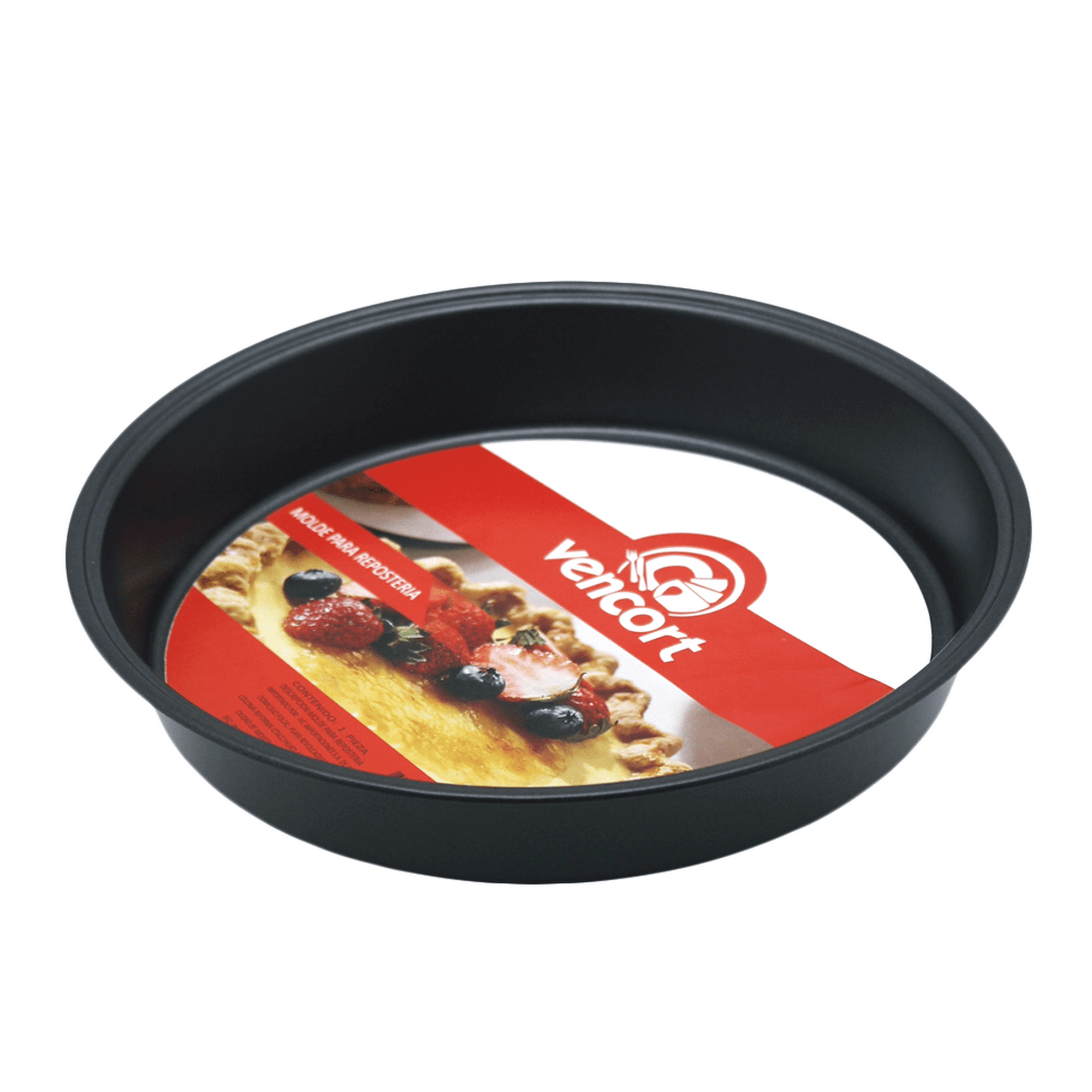 Molde De Acero Al Carbón Para Pay 24 Cm Grande Vencort Molde/Para Pay ...