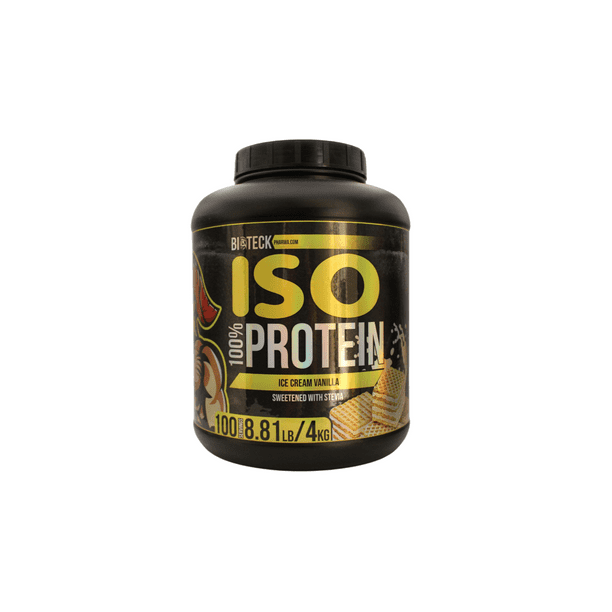 ISO protein, Proteina hidrolizada sabor helado de vainilla de 8.81 lbs ...