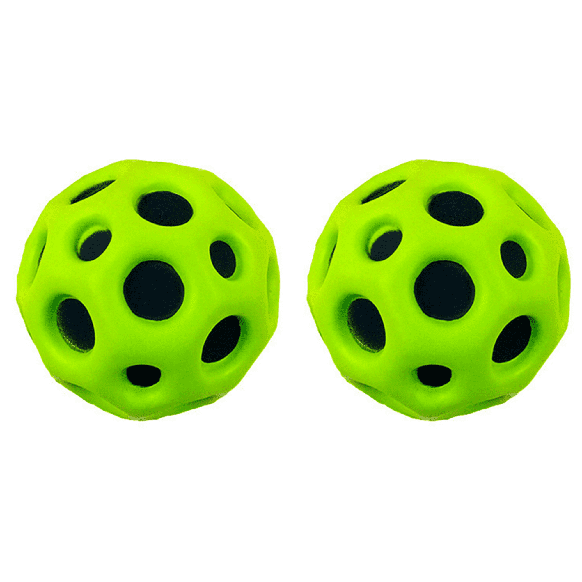 Bounce Hole Ball High Soft Bam Toy Flash Regalos de cumpleaños Verde ...