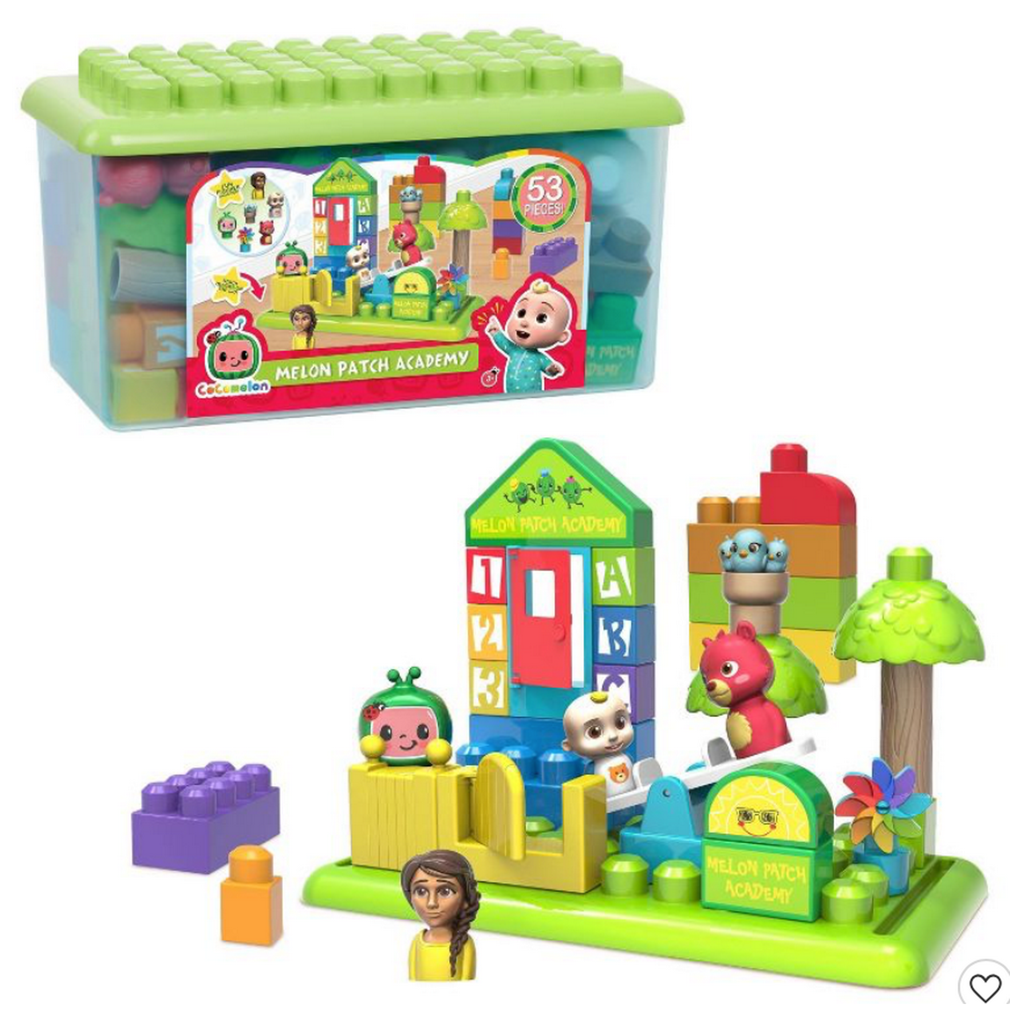 CoComelon Official Melon Patch Academy Blocks Toy New With Box ...