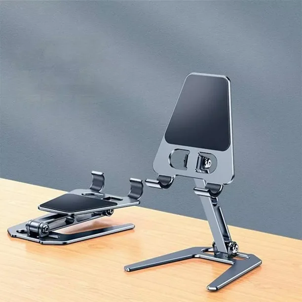 Aluminio Soporte Base Para Tableta Y Celulares Escritorio Walmart En