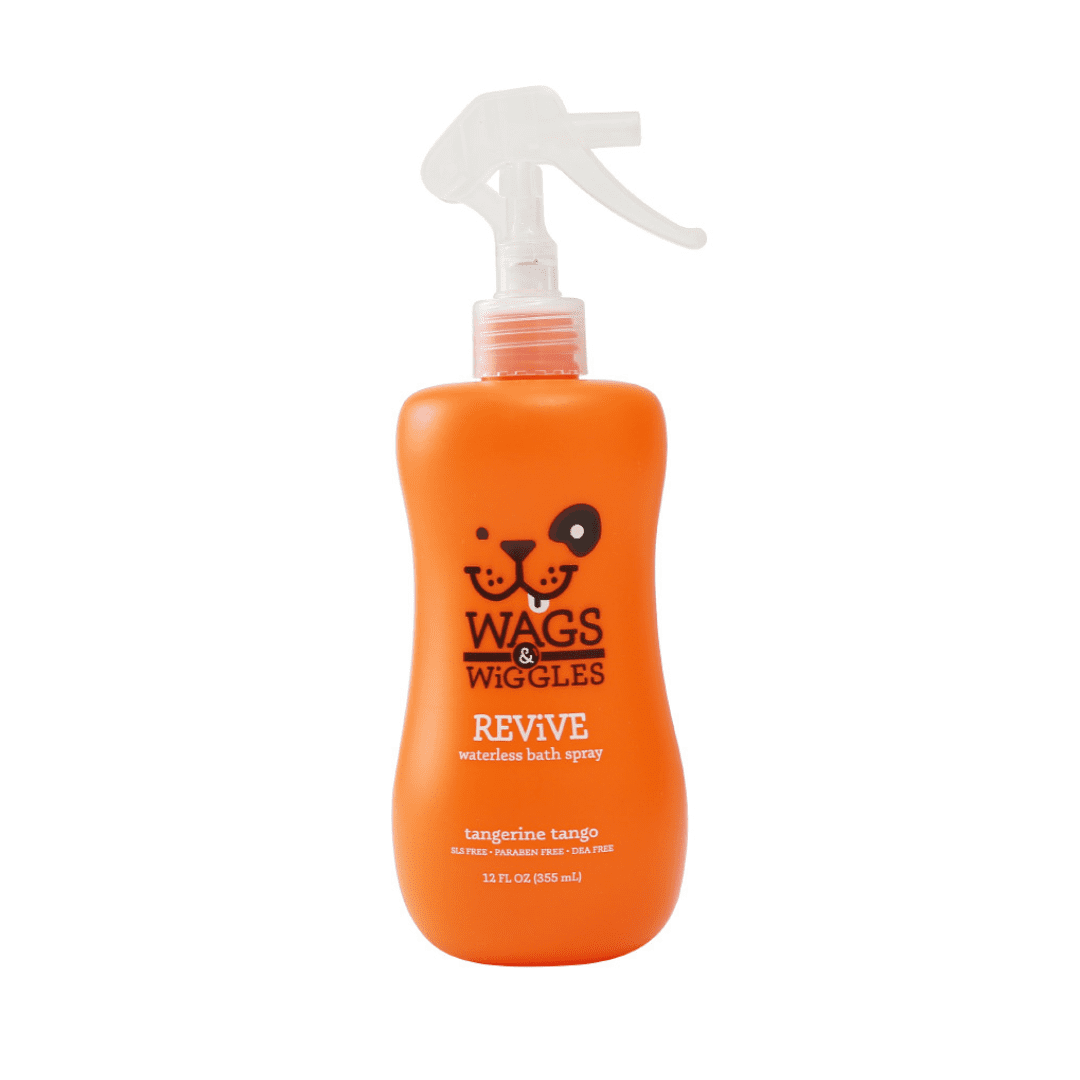 Shampoo en spray en seco Wags & Wiggles para perros, refresca y elimina ...
