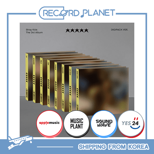 [POB] STRAY KIDS - The 3rd Album (5-STAR) DIGIPACK VER. | Bodega ...