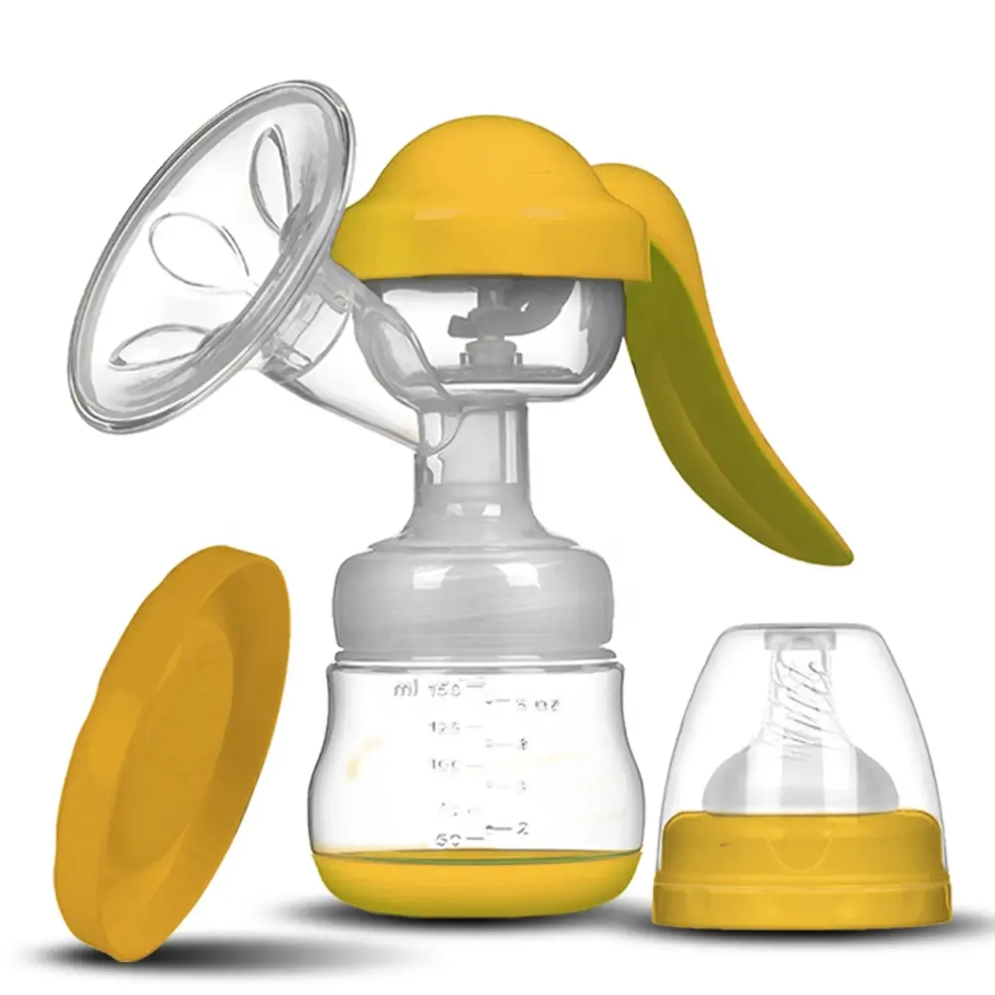 Extractor de leche manual Harmony: diseño suizo compacto con ...