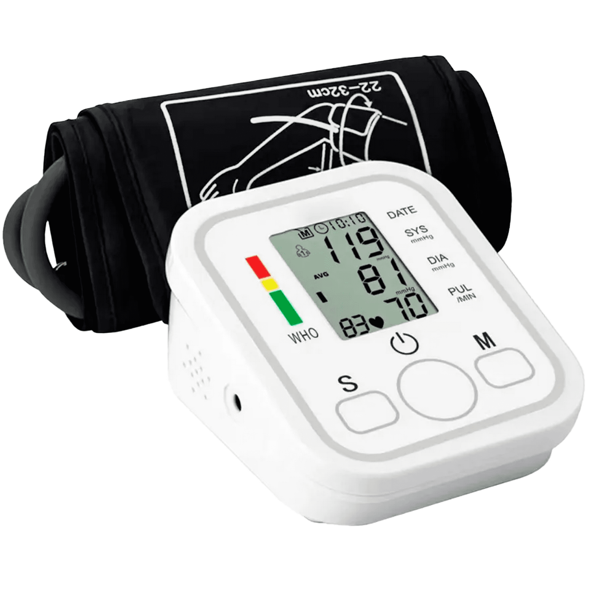 Monitor Digital Automático De Presión Arterial Shendy Vendy Para Brazo ...