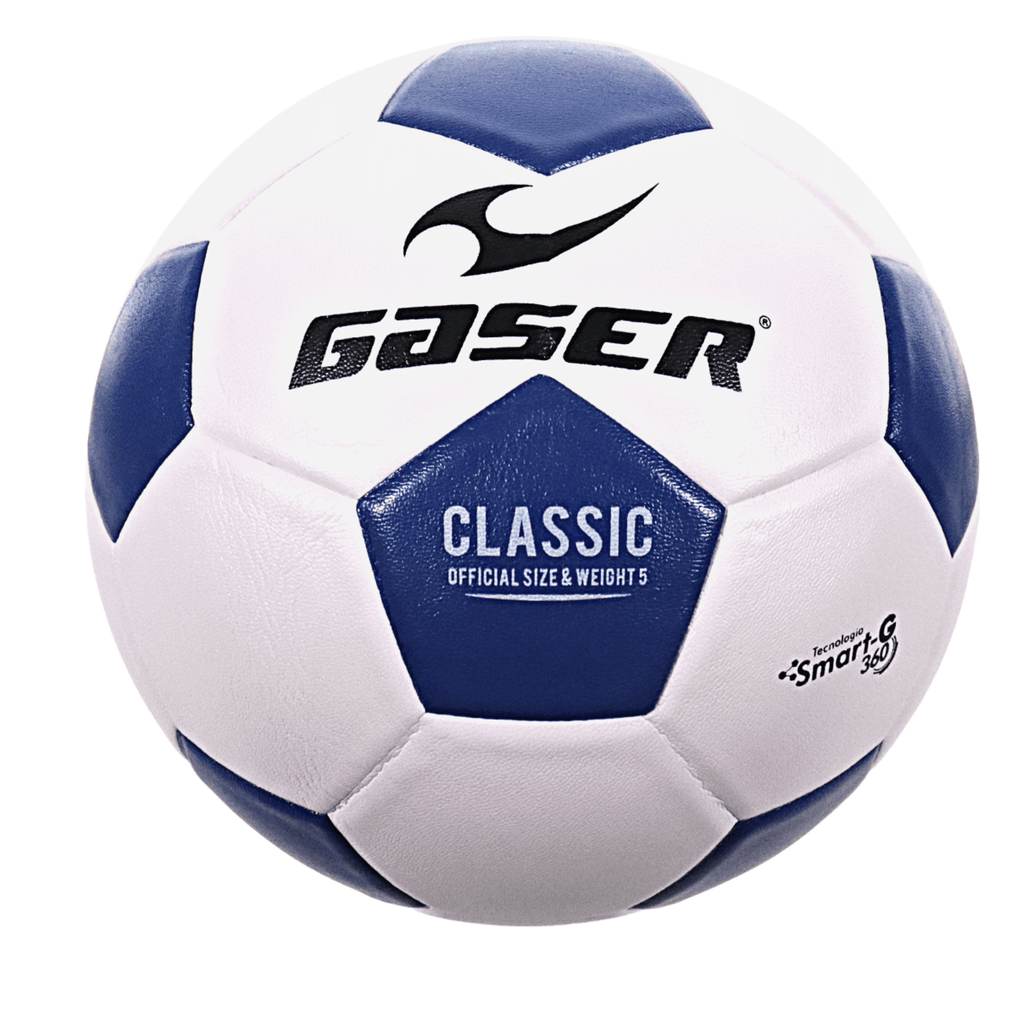 Gaser Balón Futbol Original 5 Classic Profesional (Azul, 5) GASER ...