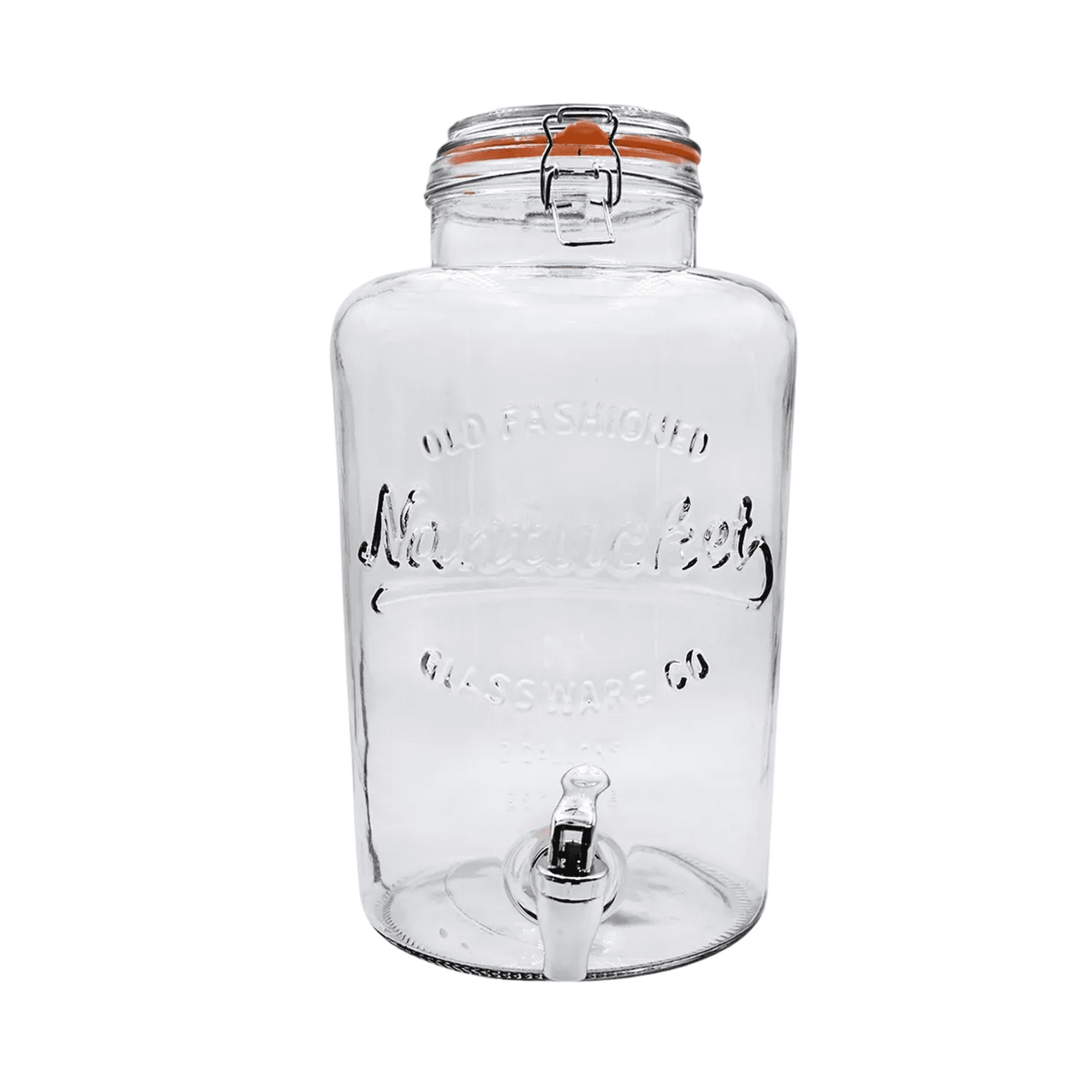 Dispensador De Bebidas Vitrolero Mason Jar Vidrio 8l Vintage | Walmart ...