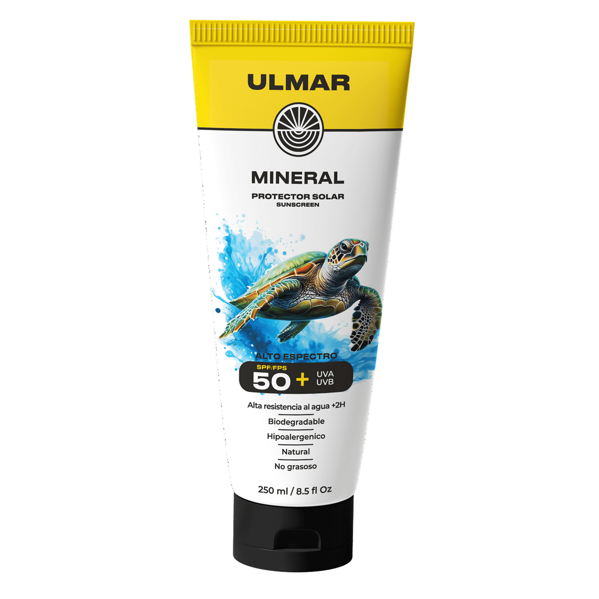 protector solar mineral spf/fps 50 UVA UVB alto espectro 100% natural ...