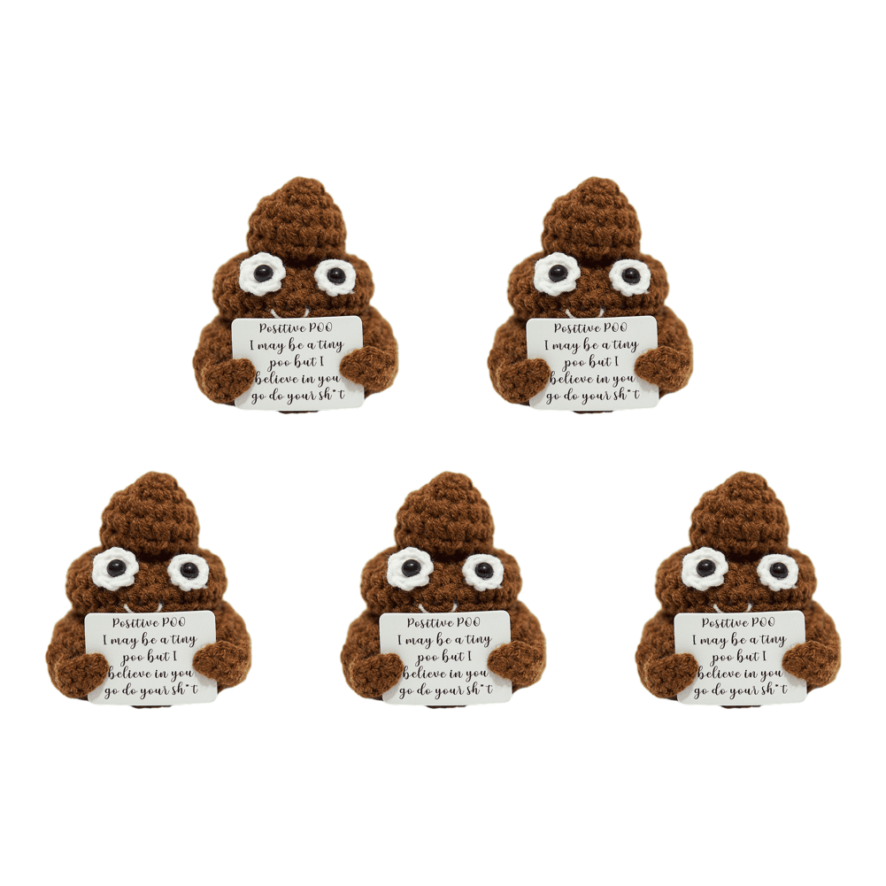 Lindo juguete patata con tarjeta positiva regalos para adultos (caca ...