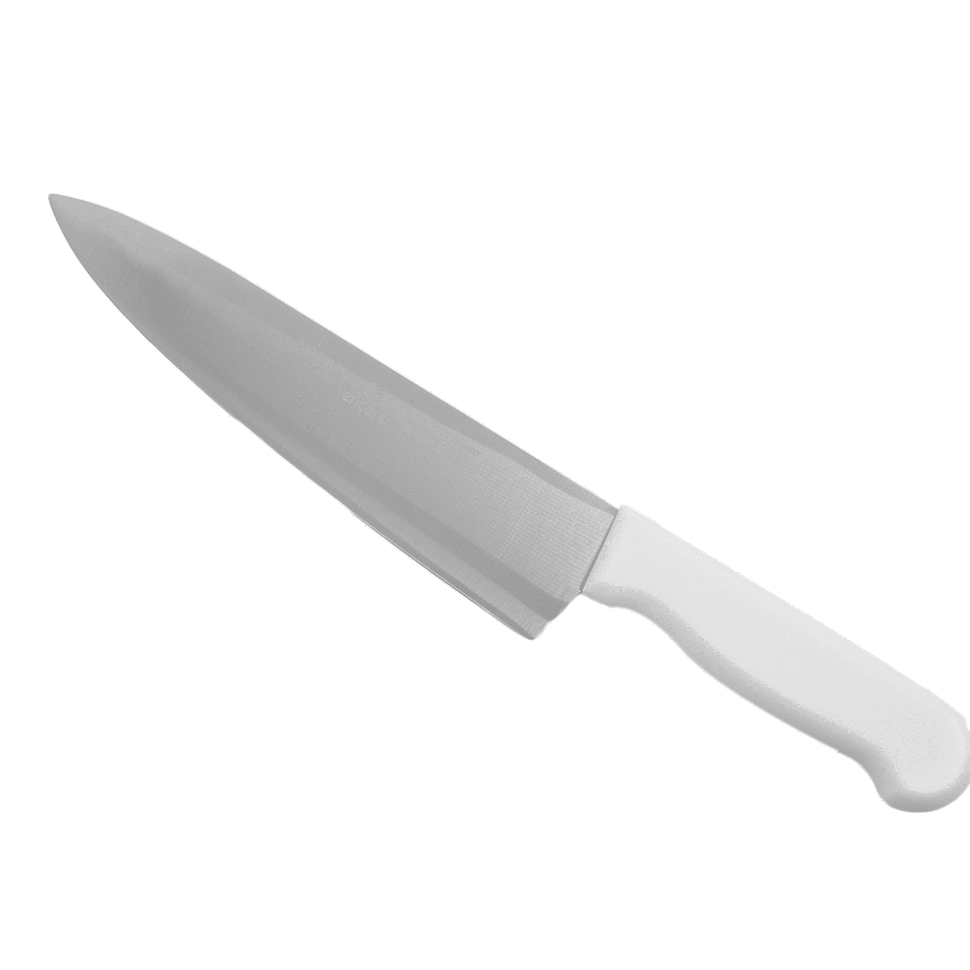 Cuchillo Para Carne Profesional Mango Blanco 10" Pulgadas Vencort ...