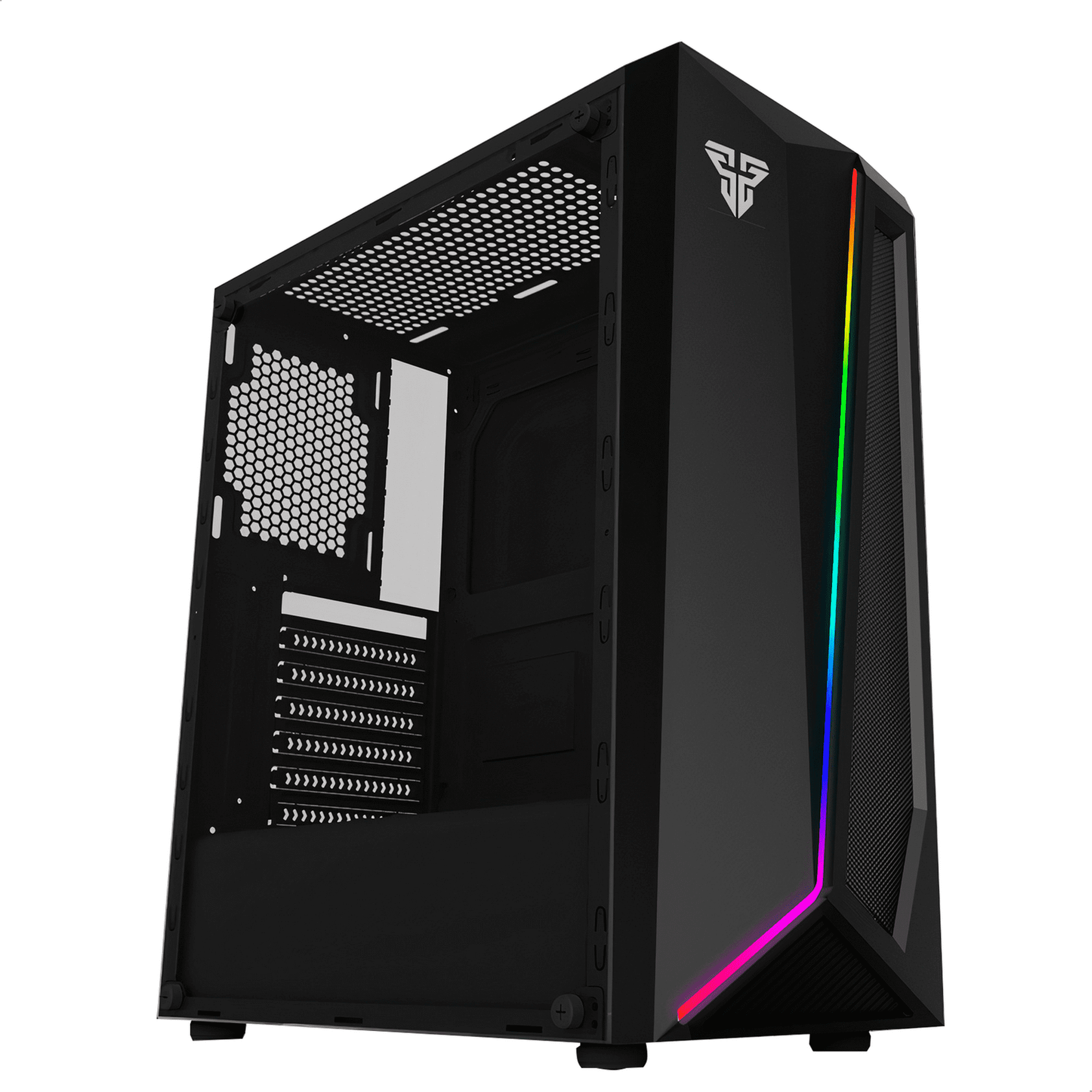 Gabinete Gamer BINDEN Pulse CG71 RGB ATX MINI-ITXY Micro-ATX Binden FAN ...