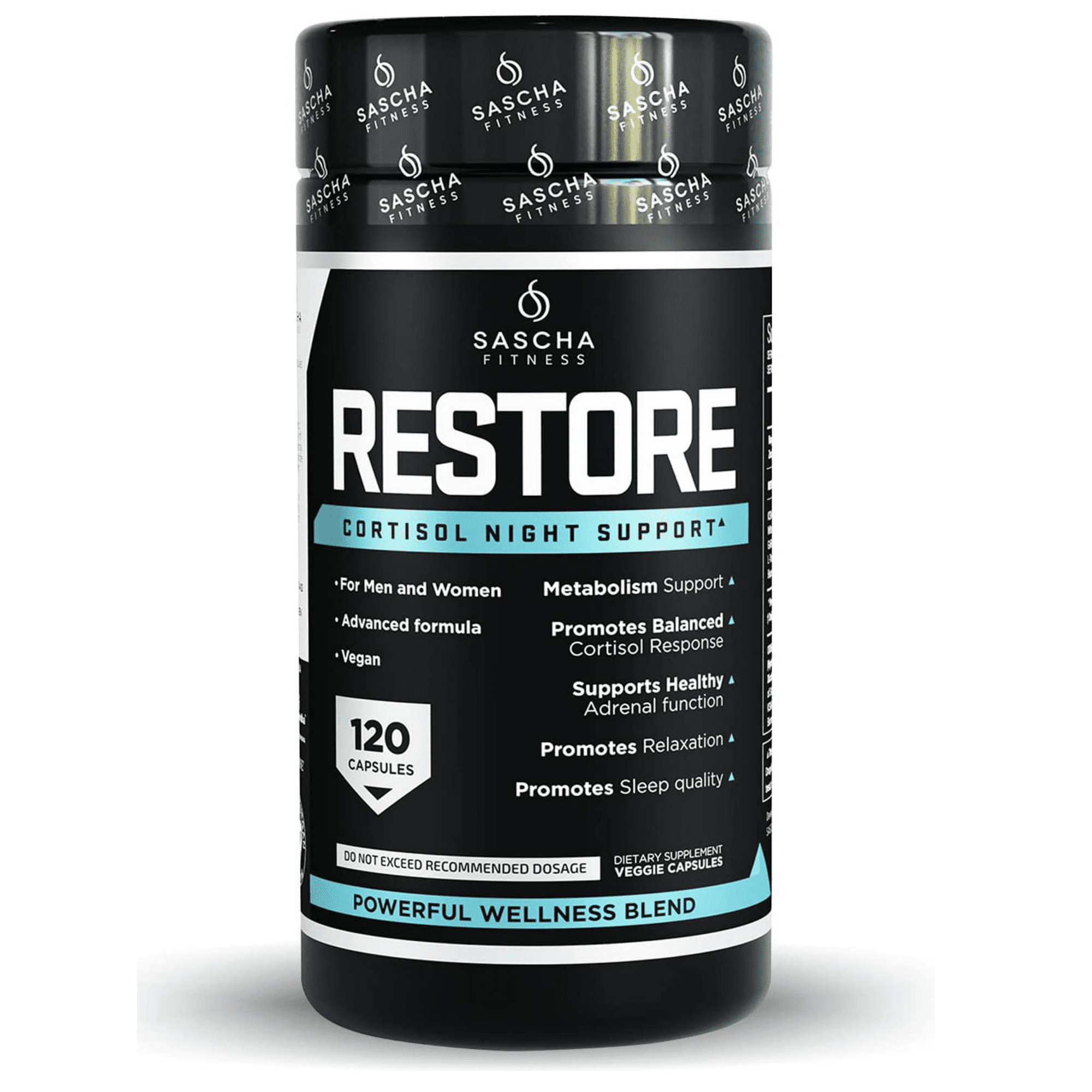 Sascha Fitness Restore 120 cápsulas Sascha Fitness Sascha Fitness ...