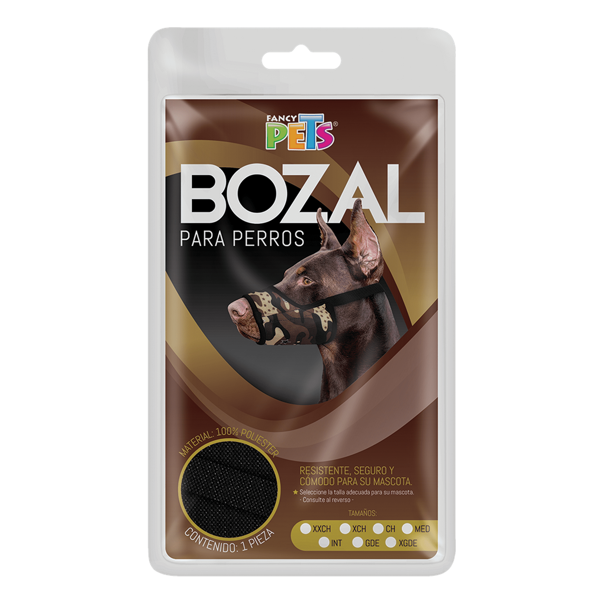 Bozal Gde C/Forro De Malla Fancy Pets gde | Walmart en línea