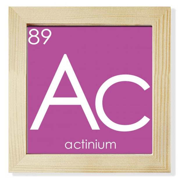 Quimica elementos actínidos período mesa actinio AC Pantalla de ...