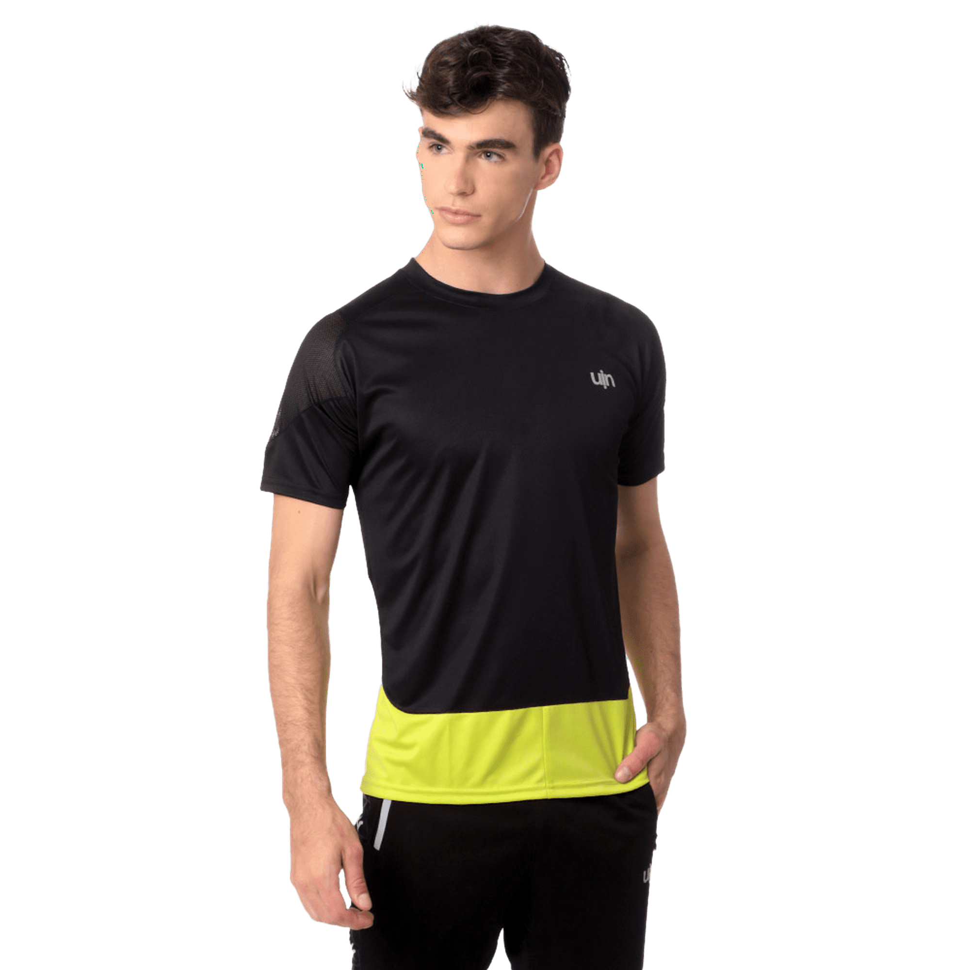 Playera Deportiva Jersey Deportivo M UIN Entrenamiento Negro | Bodega ...
