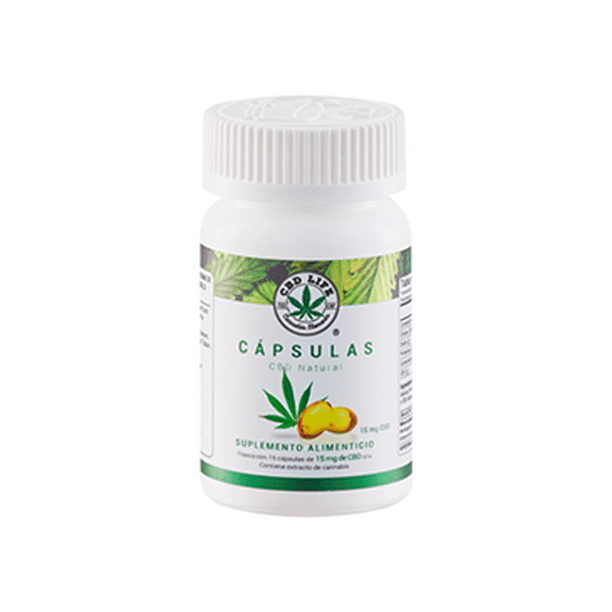 Cápsulas con 15 mg CBD LIFE 15 cápsulas | Walmart en línea