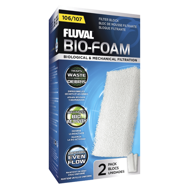 Repuesto Esponja Fluval 104 2 Pz Filtración Biológica Hagen HAGEN HA220 ...