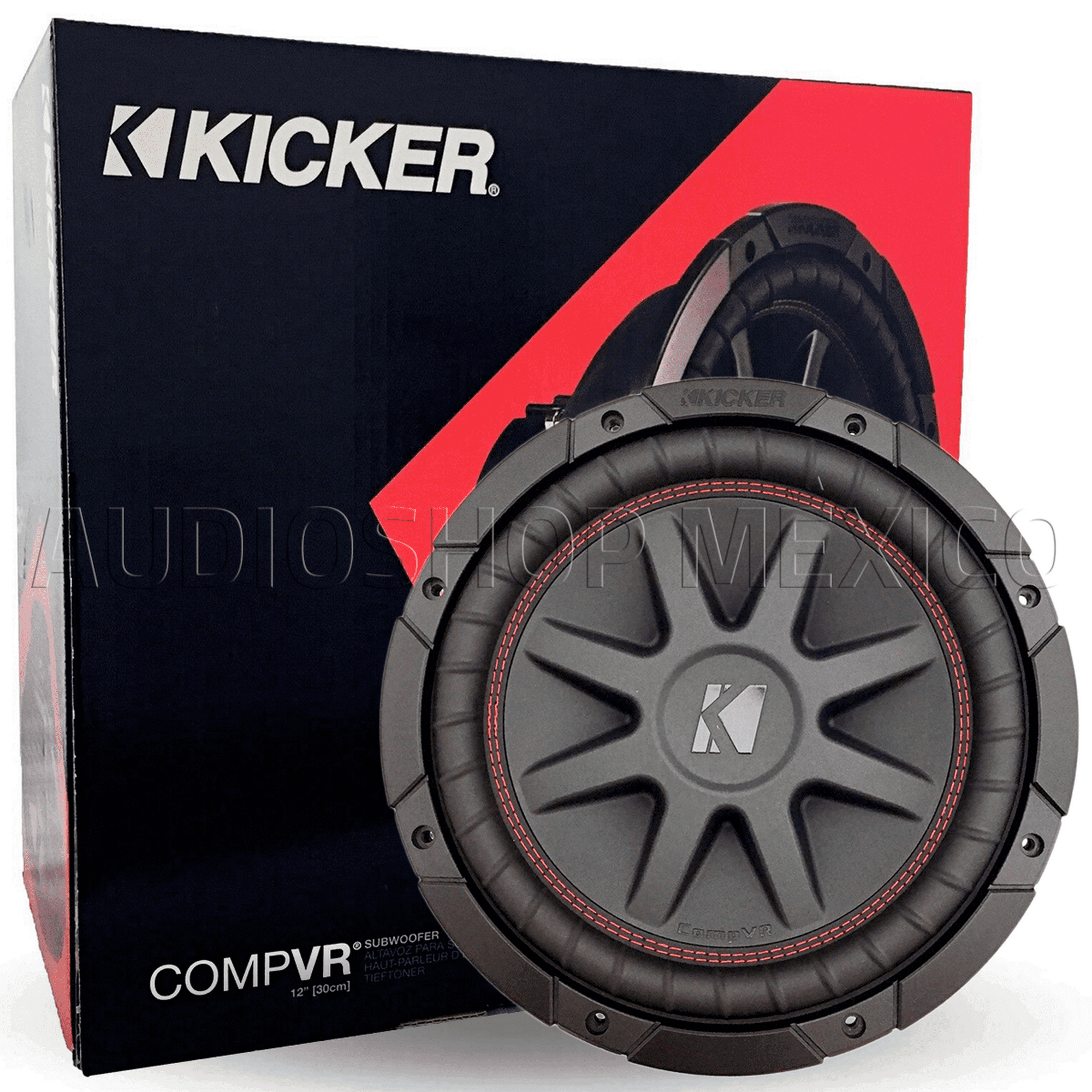 Subwoofer de Competencia Kicker CVR12 800 Watts 12 Pulgadas 4 Ohms 400 ...