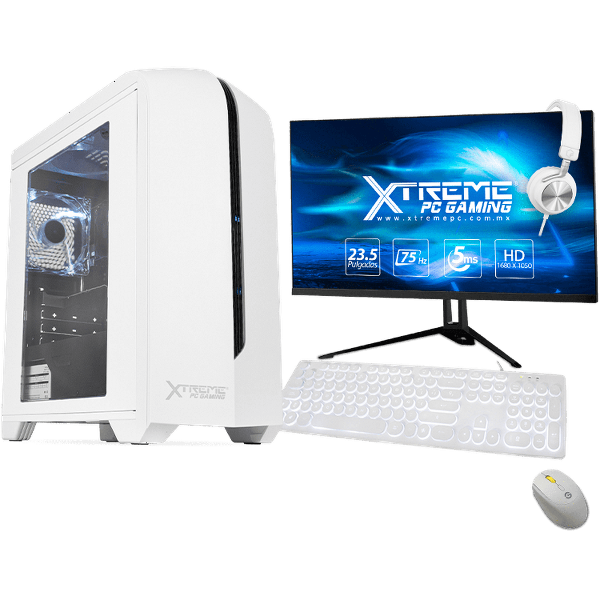 Xtreme PC Gaming AMD Radeon RX 550 Ryzen 7 4700S 16GB SSD 480GB Monitor 23.8 WIFI Xtreme PC ...