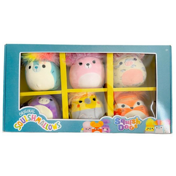 SquishMallows Squish-Doos 6in Squish Set de 6 Nuevo con caja ...