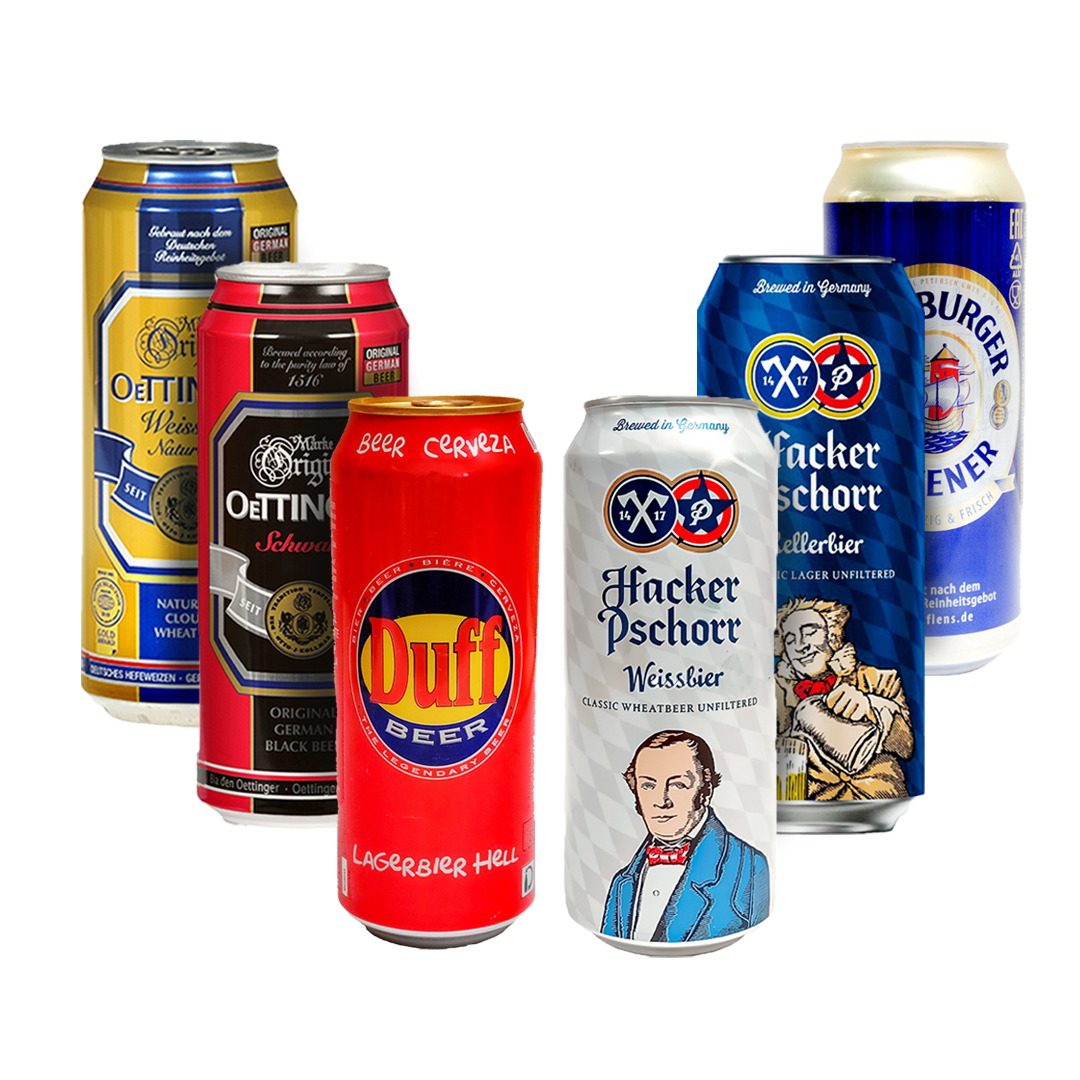 Six Pack Cervezas Alemanas Premium en Lata 500ml c/u | Walmart en línea