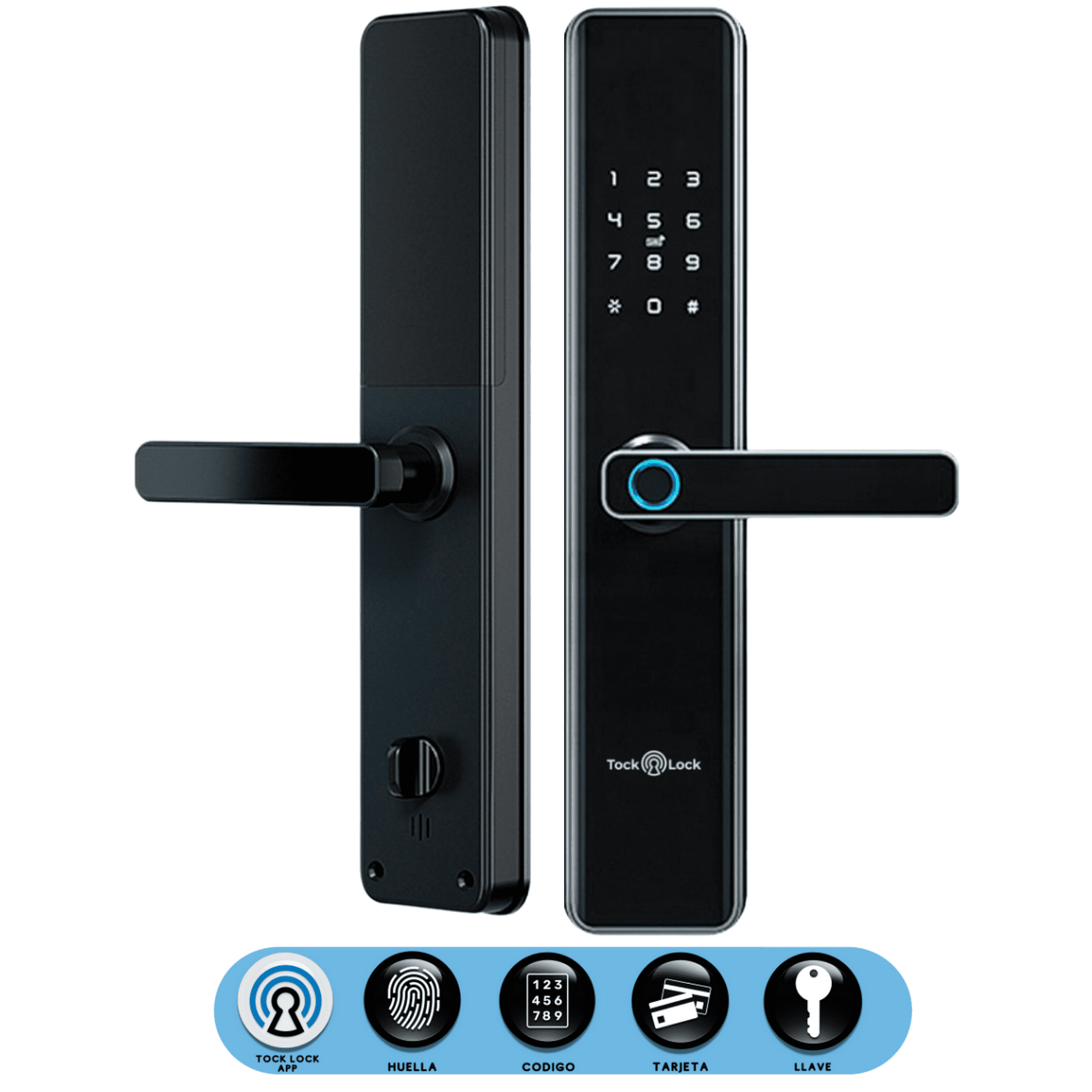 Cerradura Inteligente Chapa Digital Con Huella y App Móvil TLX02 PLUS ...