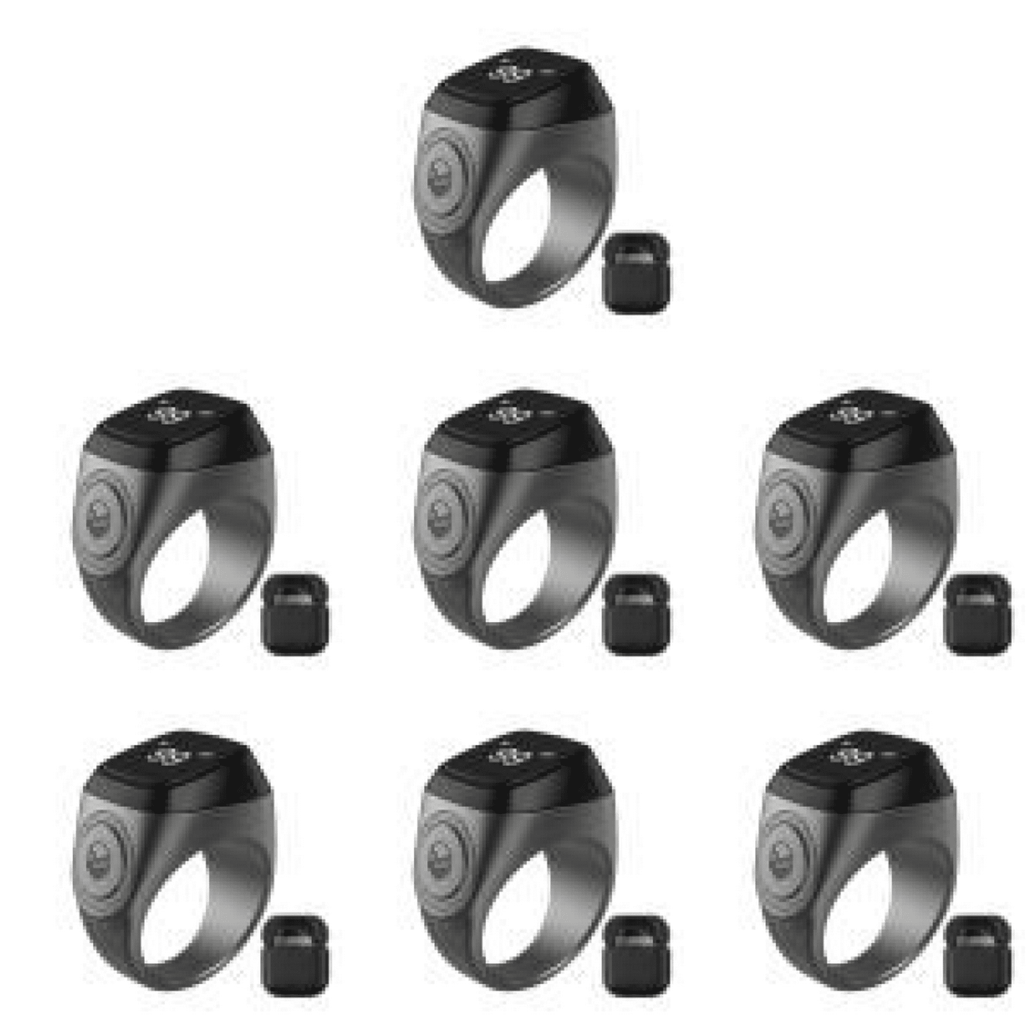 Anillos inteligentes de 20 mm OLED Anillo contador de cuentas ...